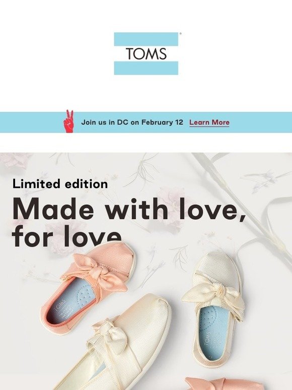 TOMS: TOMS Wedding Collection 🔔 | Milled