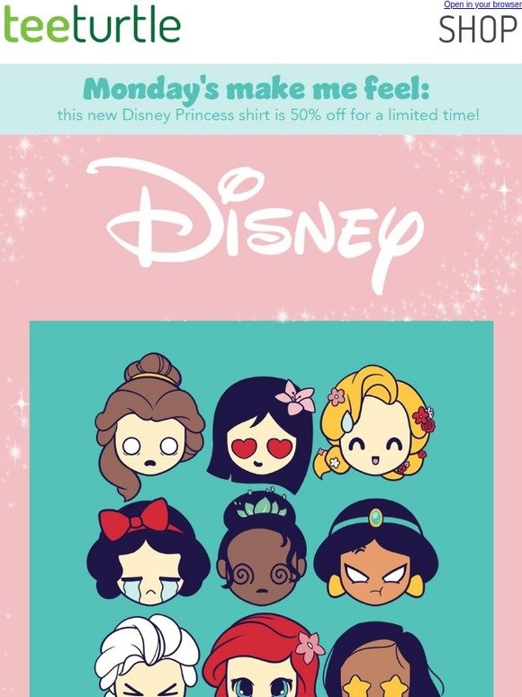 TeeTurtle: Which Disney Princess are you? | Milled