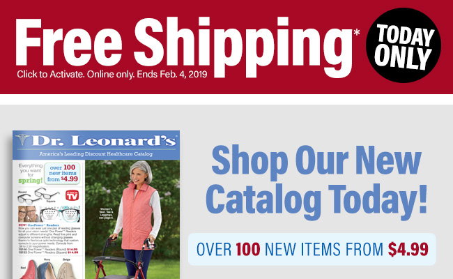 Dr. Leonard's: NEW Catalog! NEW Items! Free Shipping! | Milled