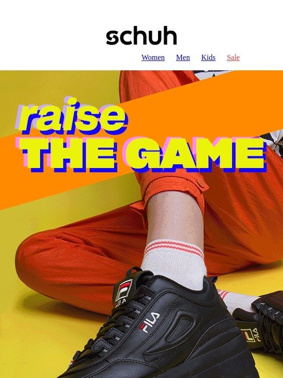 schuh Ireland: The FILA Disruptor got an update | Milled