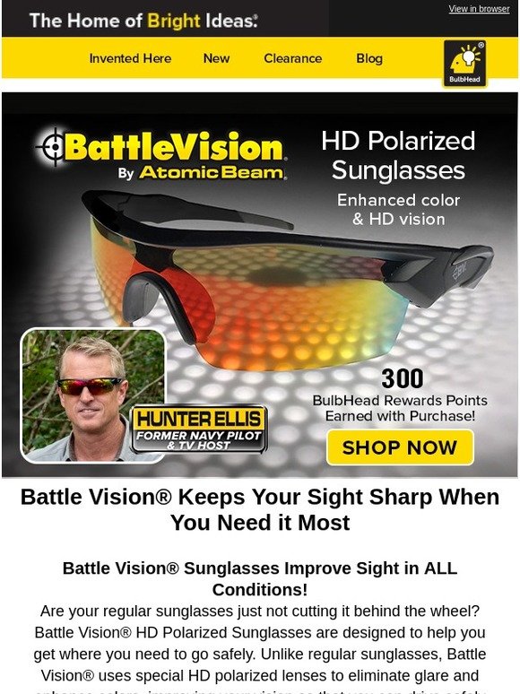BulbHead: Battle Vision® Helps You See in HD! | Milled