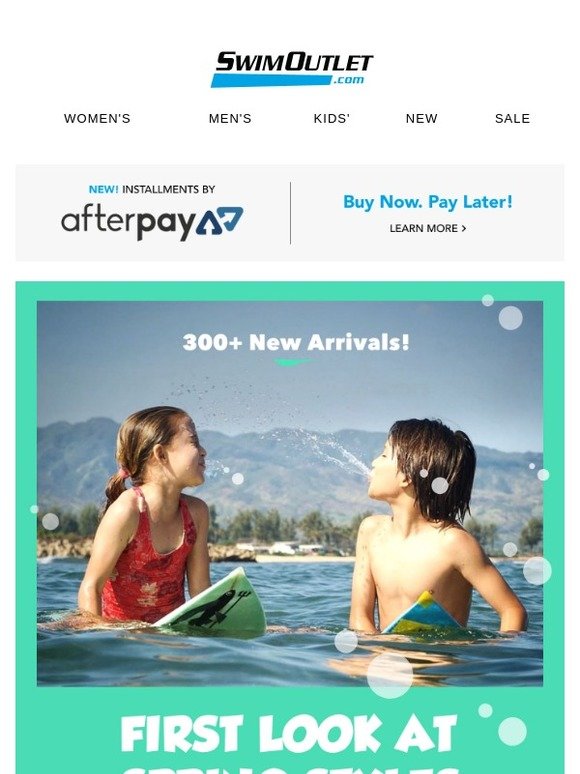 Swim Outlet: [300+ Kids' Arrivals] New Styles For Little Athletes! | Milled