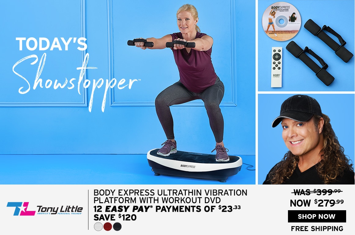 The Shopping Channel: Double Today’s Showstopper™ - Tony Little ...