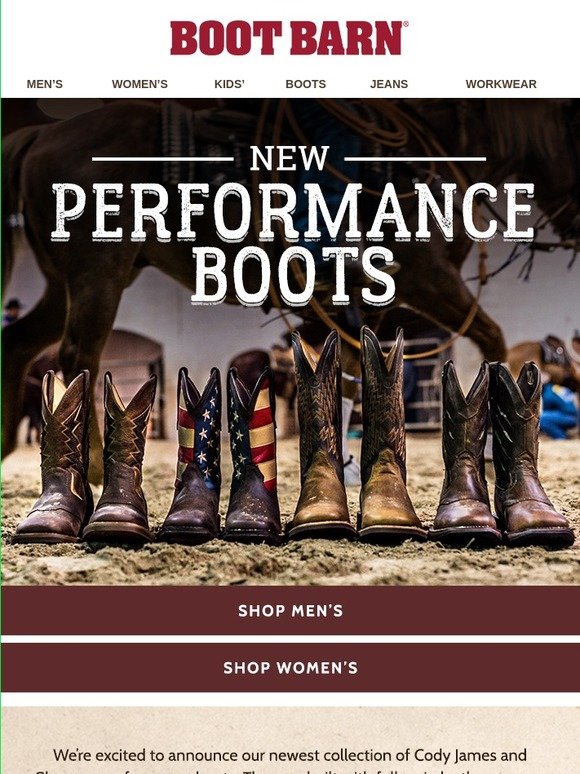 BootBarn.com: Meet Our Newest Collection Of Performance Boots | Milled
