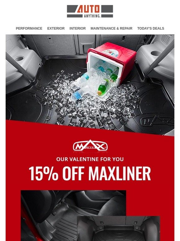 AutoAnything: Fall in 💘 with MAXLINER & Save 15% | Milled