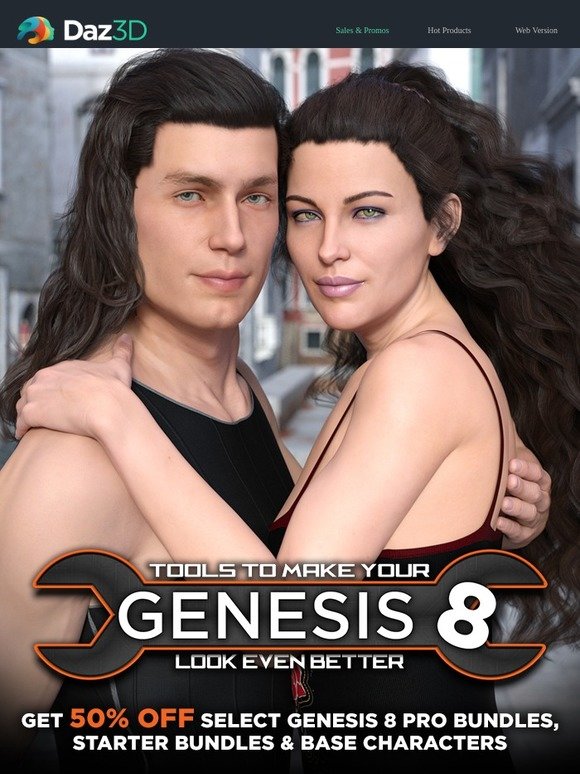 DAZ 3D: Tools to Make Your Genesis 8 Look Even Better!! | Milled