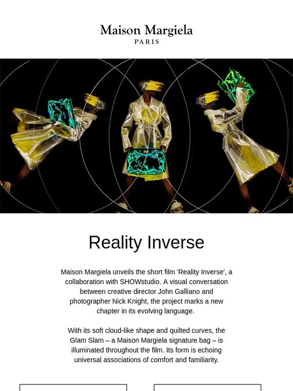 Maison Margiela: Reality Inverse | John Galliano x Nick Knight ...
