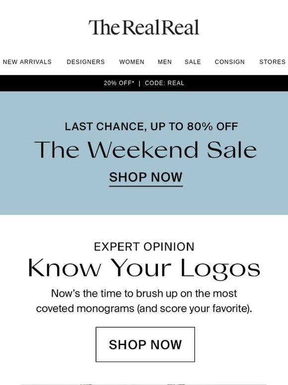 The RealReal: Do You Know Your Logos? | Milled