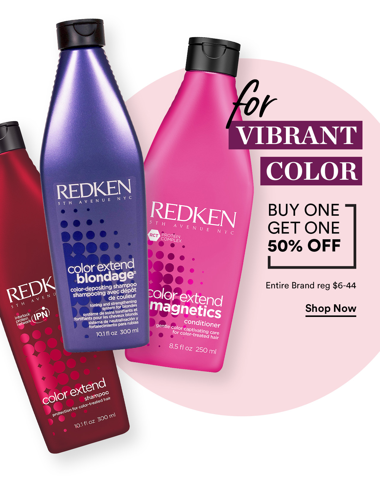 Ulta Beauty: 6 hrs only! FREE 4 PC Redken gift | Milled