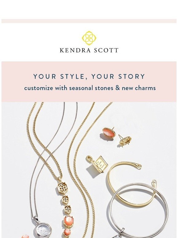 Kendra Scott: New! Even MORE to Customize. | Milled