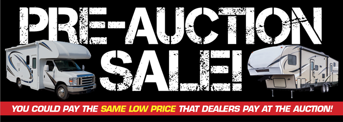 Camping World: Pre-Auction Sale: All 2017/18 Must Go! | Milled