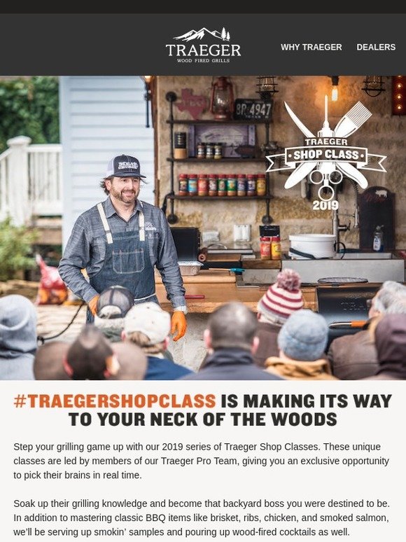 Traeger Grills: 2019 Traeger Shop Class is in Session | Milled