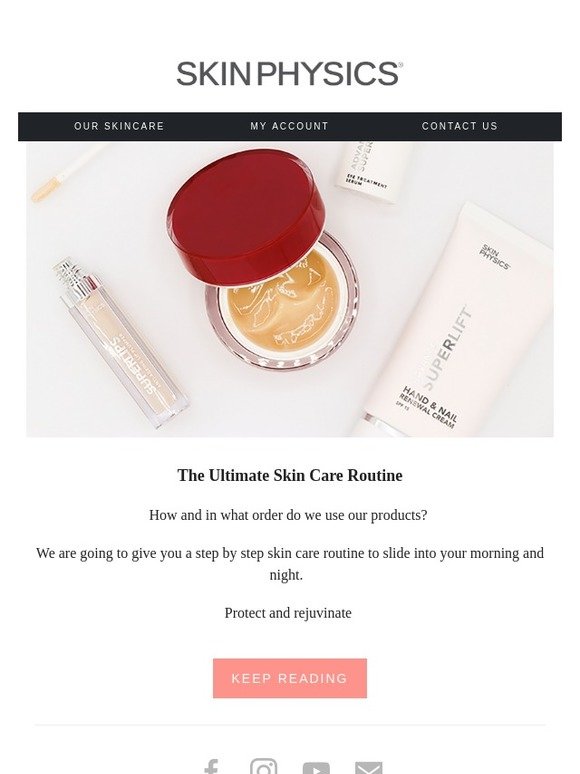 Skin Physics: The Ultimate Skin Care Routine | Milled