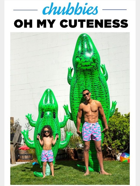 Chubbies: KIDS. SWIM. IS. BACK. | Milled