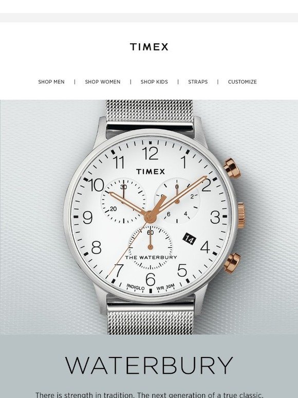 Timex: Waterbury collection: The next generation of classic | Milled