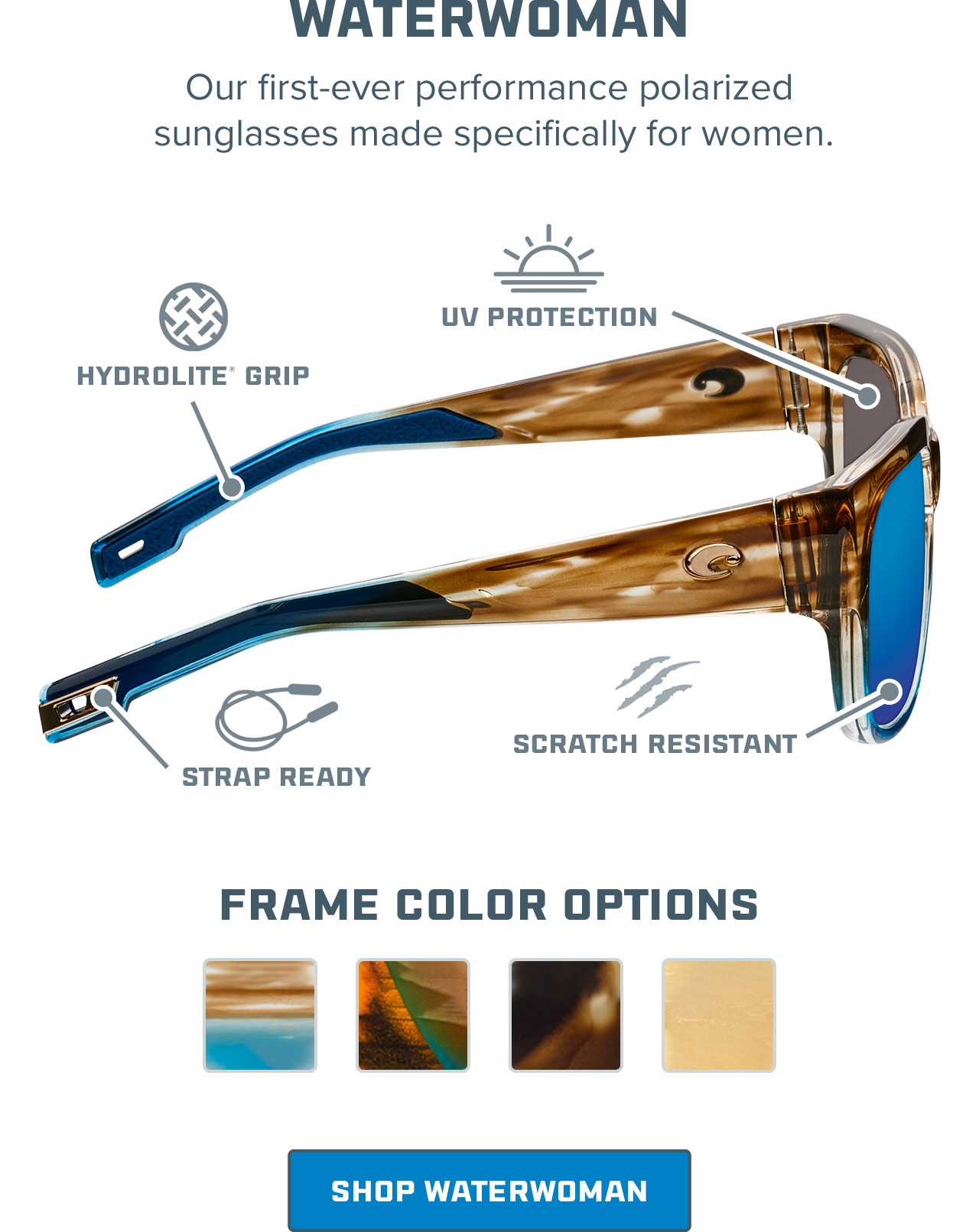 Costa Sunglasses: FIRST EVER | Milled