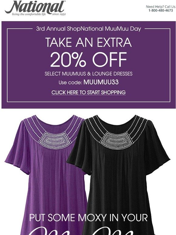 ShopNational: 🎉 Help us Celebrate our Third Annual MuuMuu Day with ...