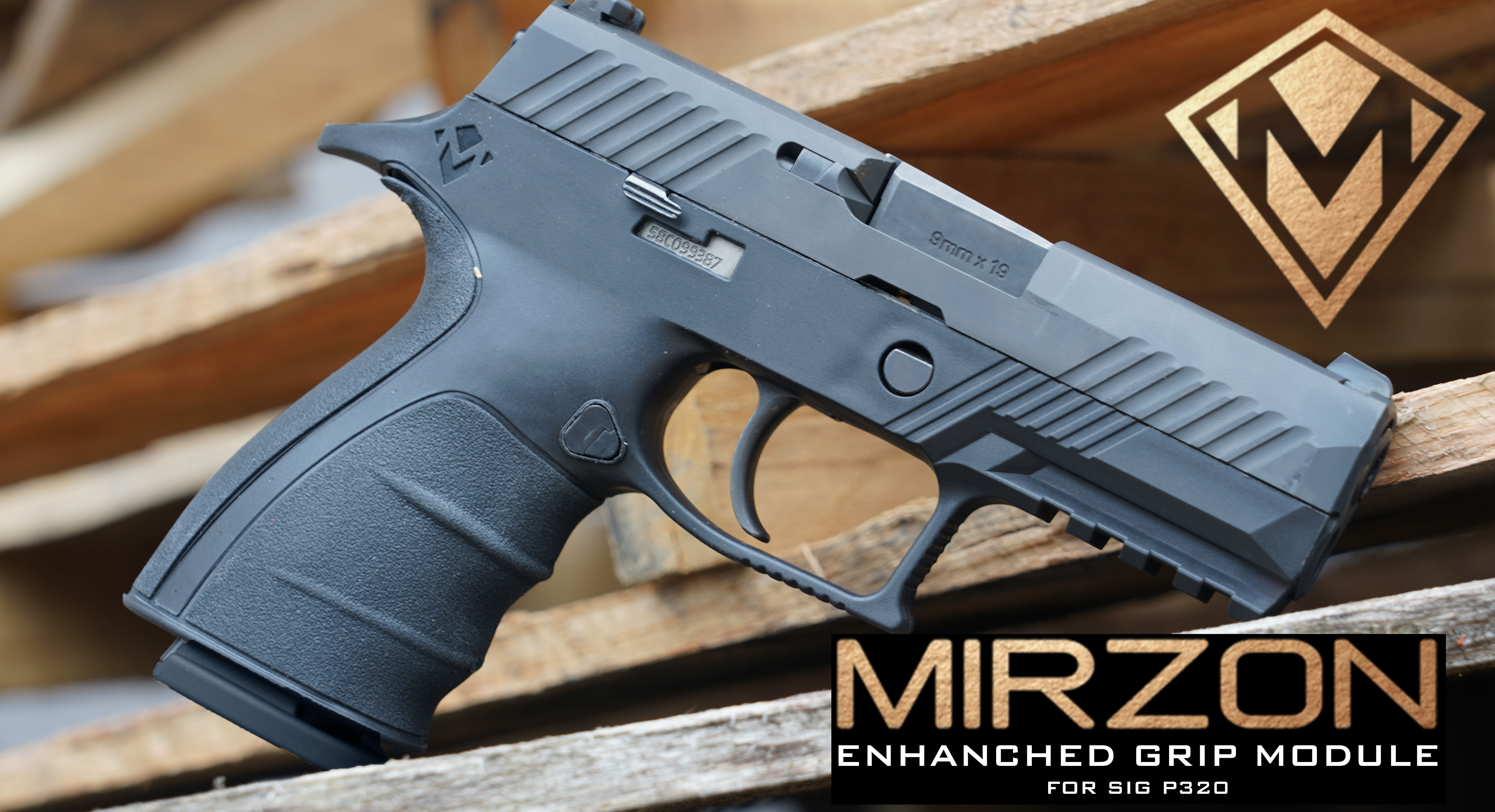 Rainier Arms: First Sig P320 Aftermarket Grip Module | Milled