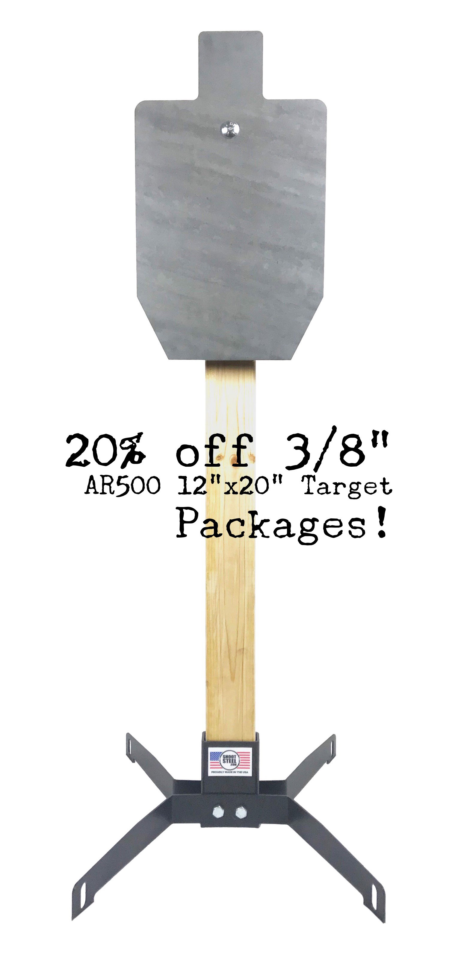 ShootSteel: Receive a FREE Set of 2x4 Gong Stand Brackets With Every ...