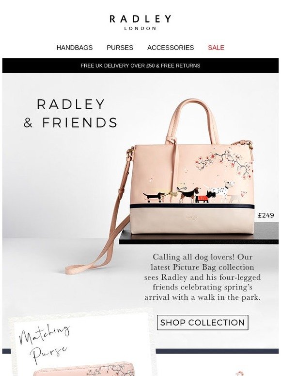 Radley: New Radley & Friends Picture Bag! | Milled