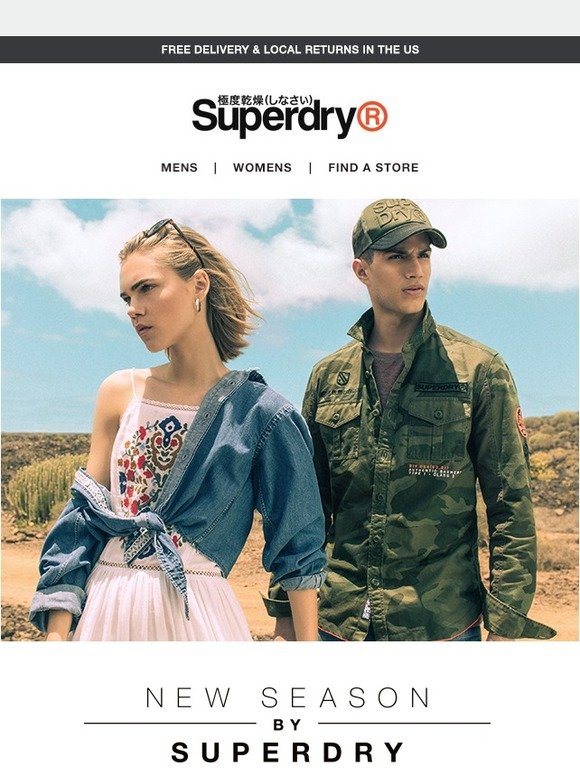 Superdry: ⭕ Official: NEW SEASON ALERT. | Milled