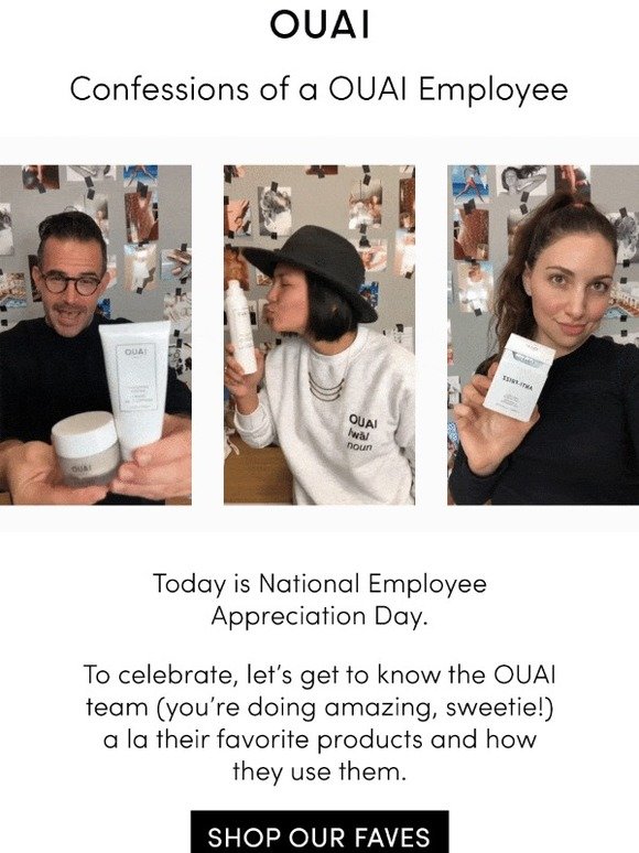OUAI: OVERHEARD AT THE OFFICE | Milled