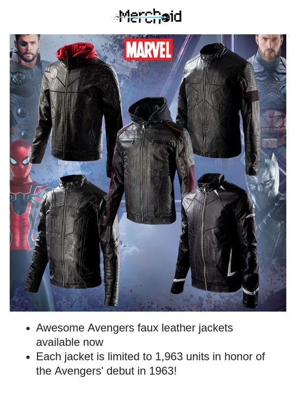 Merchoid: Your Avengers Jacket | Milled