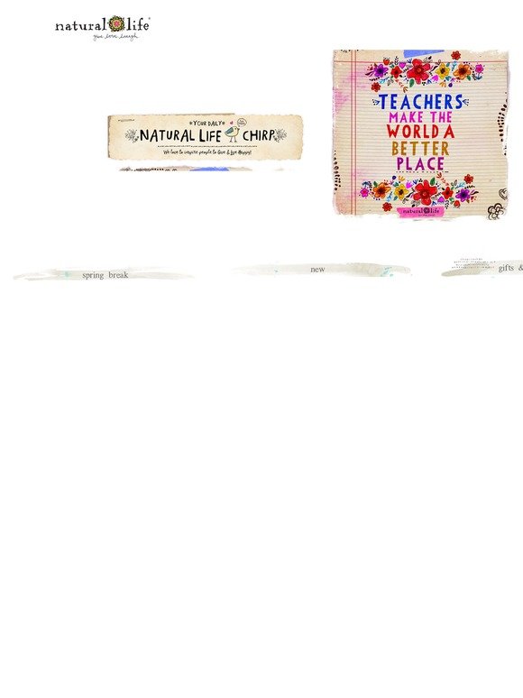 Natural Life: Your daily Chirp (+ free gift inside!) 🍎 | Milled