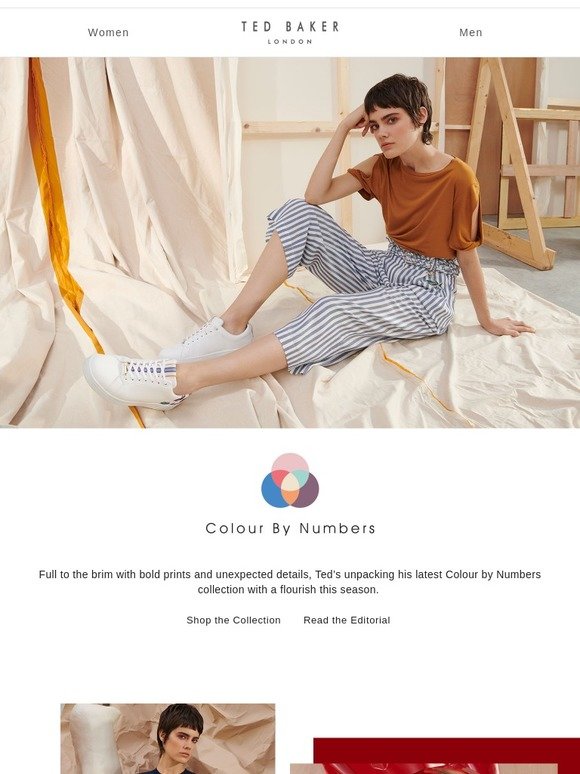 Ted Baker: Say hello to Ted's new Colour by Numbers collection | Milled