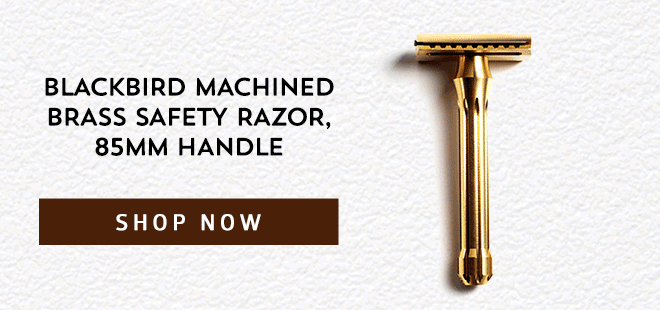 West Coast Shaving: New from Blackbird: machined brass safety razors ...