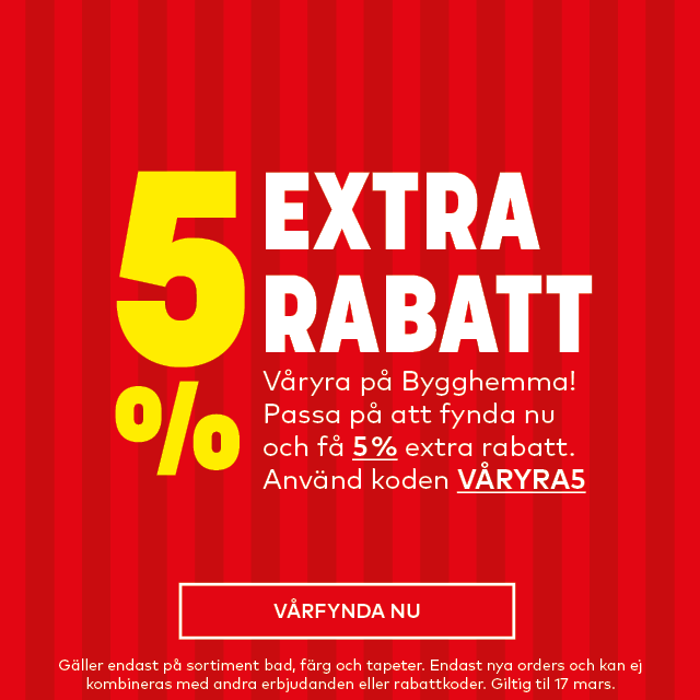 Bygghemma: Rabattkod för 5% extra rabatt! | Milled