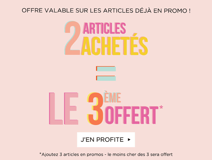 MOA: 2 achetés = le 3ème OFFERT 🙌 | Milled
