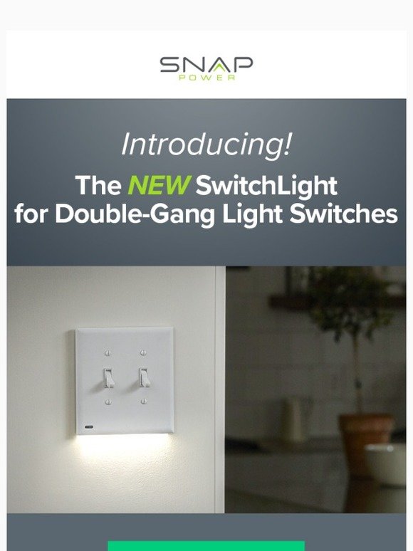 SnapPower: Introducing the Brand New SwitchLight! | Milled