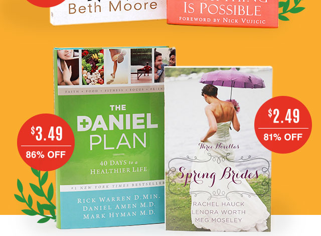 Christianbook.com: 60% Off: Spring Super Sale + Free Shipping | Milled