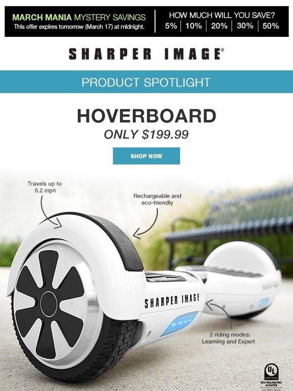 Sharper Image: Product Spotlight: Hoverboard😎 | Milled