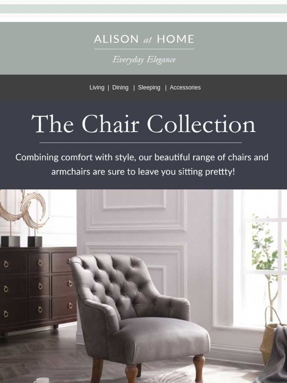 Alison at Home: The Chair Collection | Alison's Interiors | Milled
