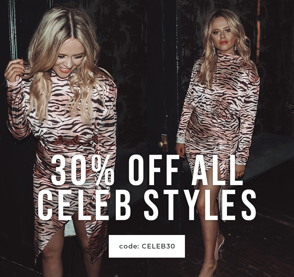 In The Style: Flash 30% off ALL celeb styles, including Emily Atack ...