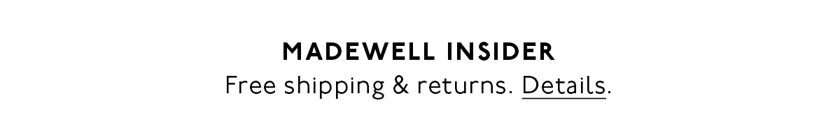 Madewell: New bags *and* 25% off? | Milled