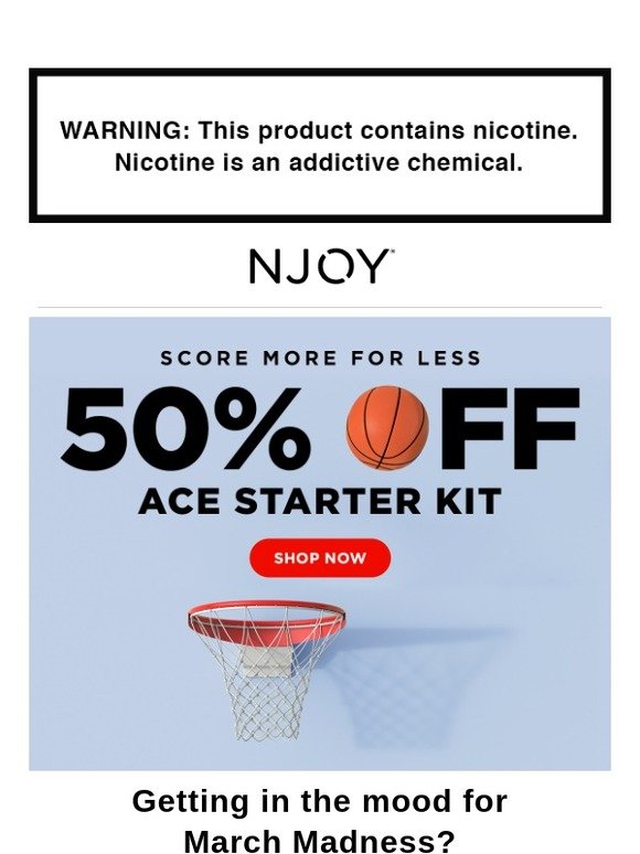 Njoy: Score More For Less – 50% off an ACE Starter Kit | Milled