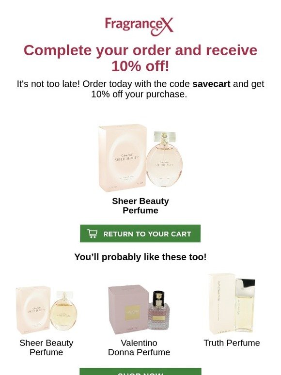 Fragrance X: Complete your order today & get 10% off! | Milled