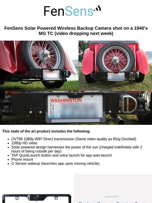 FenSens: FenSens -- New Universal Parking Sensor Now Available Globally ...