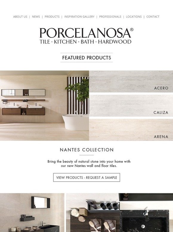 Porcelanosa: Make a Statement with Marble & Wood Combinations | Milled