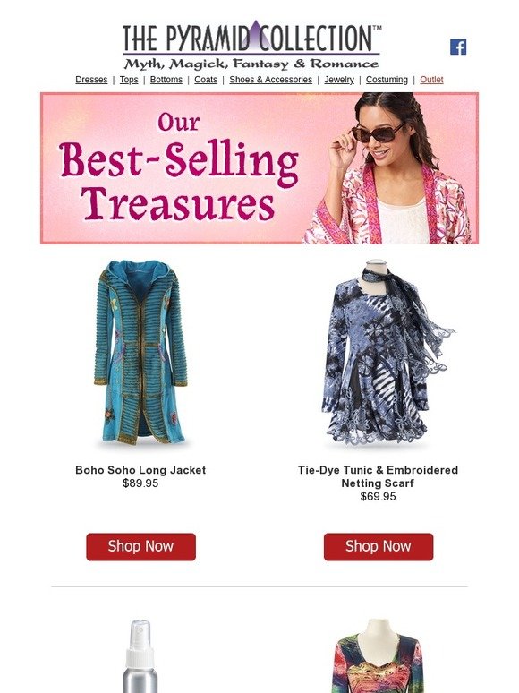 Pyramid Collection: Our Customers Have Spoken ~ The Top Sellers of ...