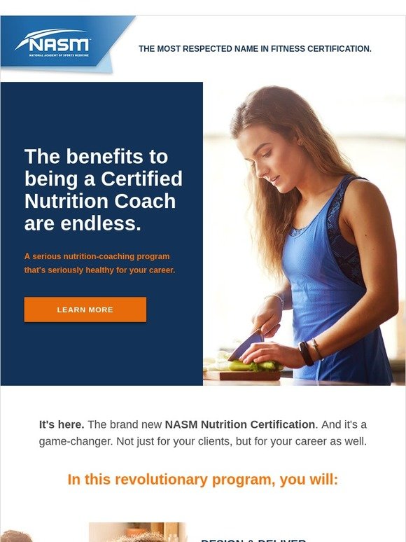 National Academy of Sports Medicine: The benefits of being an NASM ...