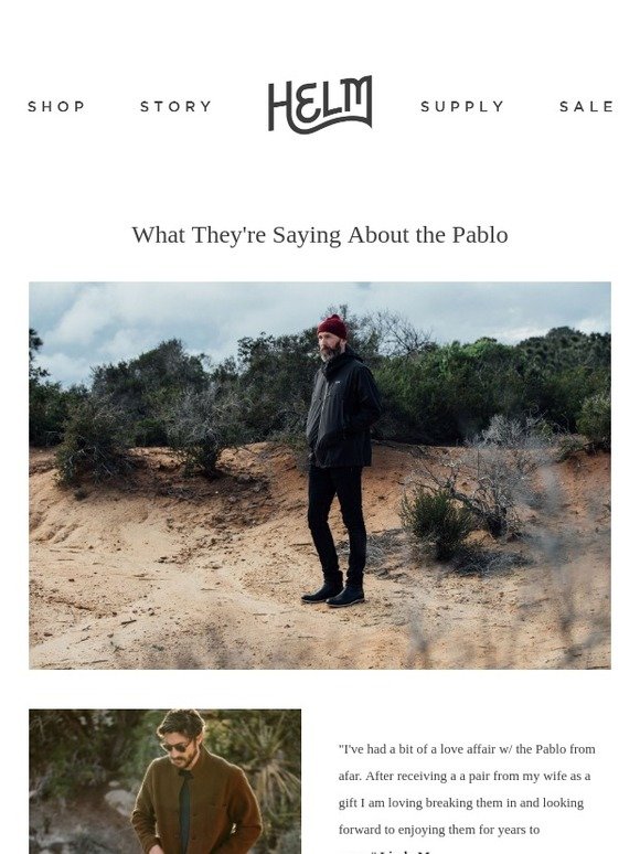 HELM: The Pablo Has People Talking | Milled
