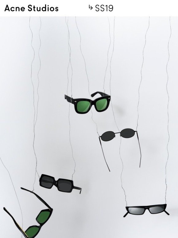 Acne Studios: New eyewear for SS19 | Milled