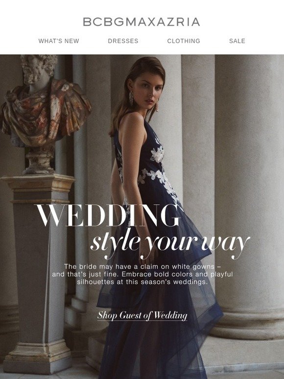 BCBG: Why should the bride have all the fun? | Milled