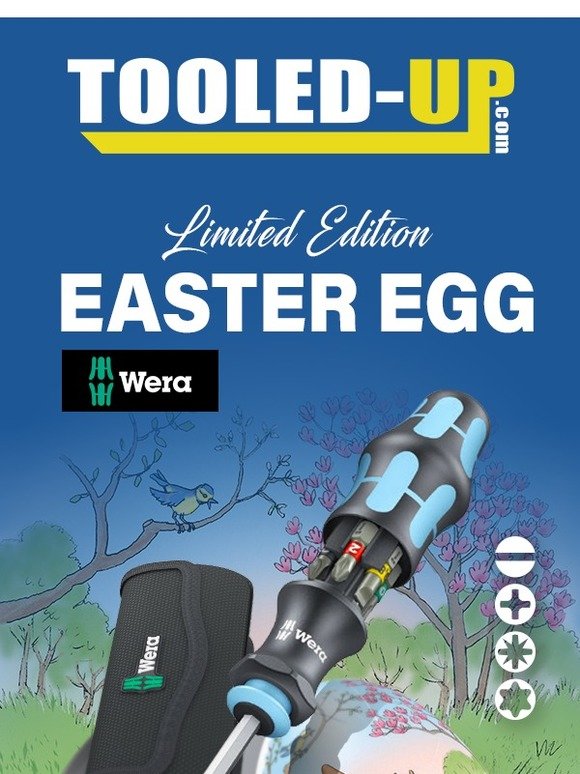 Tooled Up: 🐰 2019 Wera Limited Edition Easter Bunny Egg, Just £38.95 ...