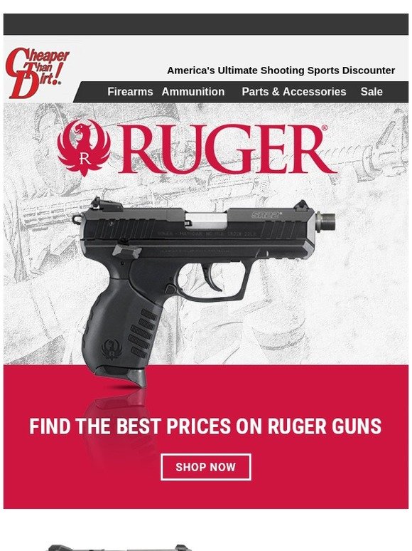Cheaper Than Dirt: Hot Deals on Ruger! | Milled