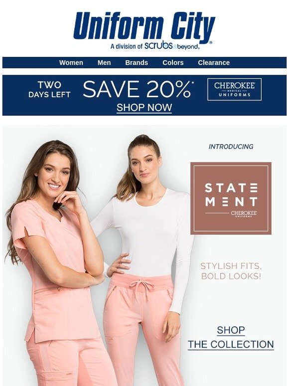 Uniform City: Oops! Let's Try That Again - 20% Off These Brands! | Milled